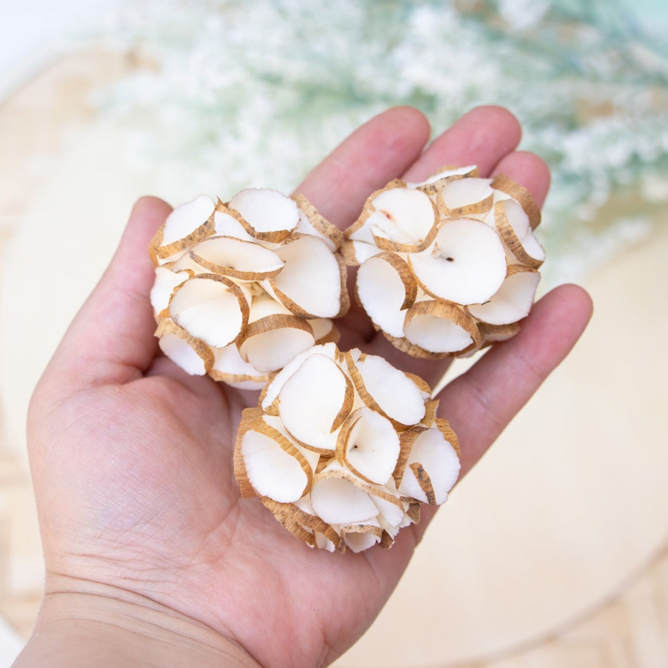 Sola Crepe Ball with Bark - Toy Part – Feather Beautiful